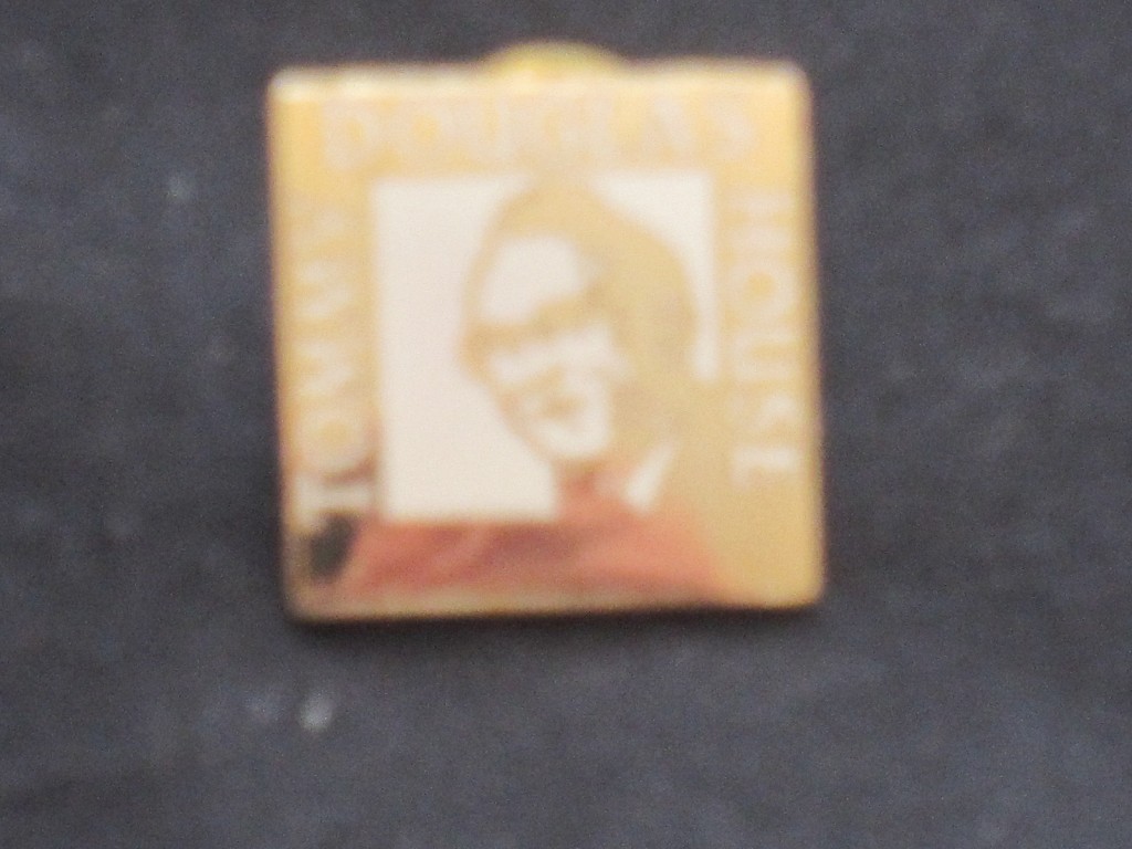 Tommy Douglas House NDP Lapel Pin – Bill’s Political Shoppe